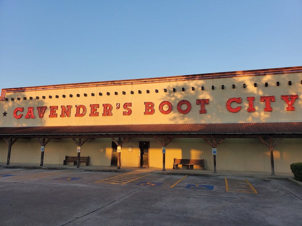 Cavender's Boot City on Fallmont Dr in Houston, TX - 281-998-2668 | CMac.ws