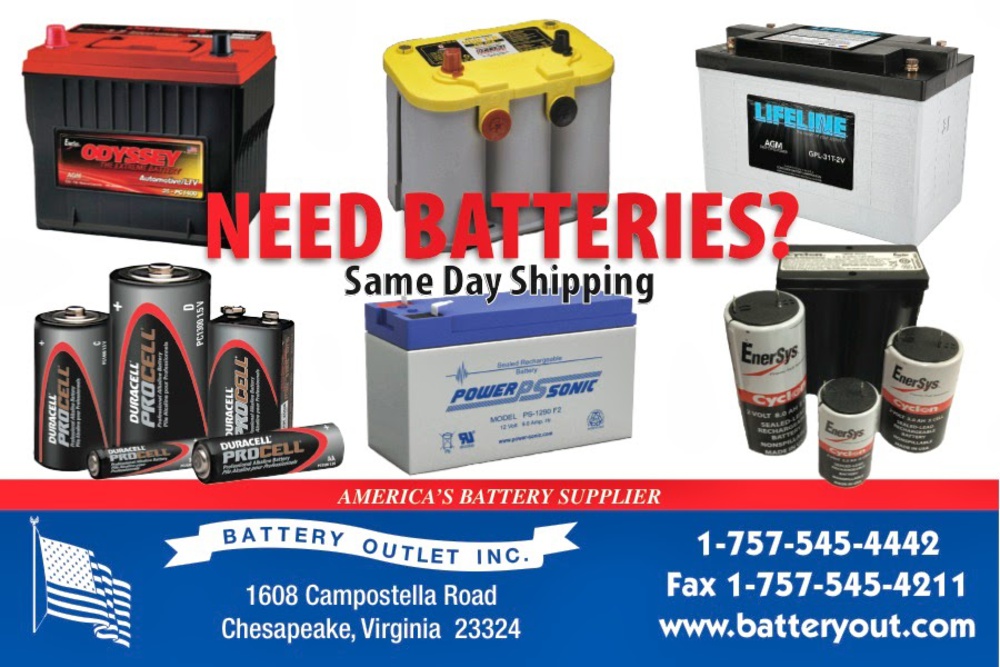 Battery Outlet Inc on Campostella Rd in Chesapeake, VA - 757-545-4442 ...